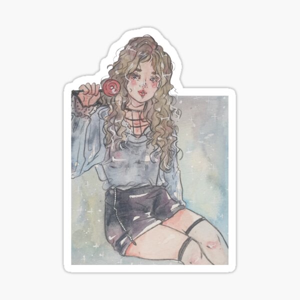 "Cute Yuqi portrait" Sticker for Sale by nicholasknight | Redbubble