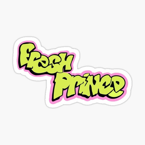"Fresh Prince" Sticker by StickersByMas | Redbubble