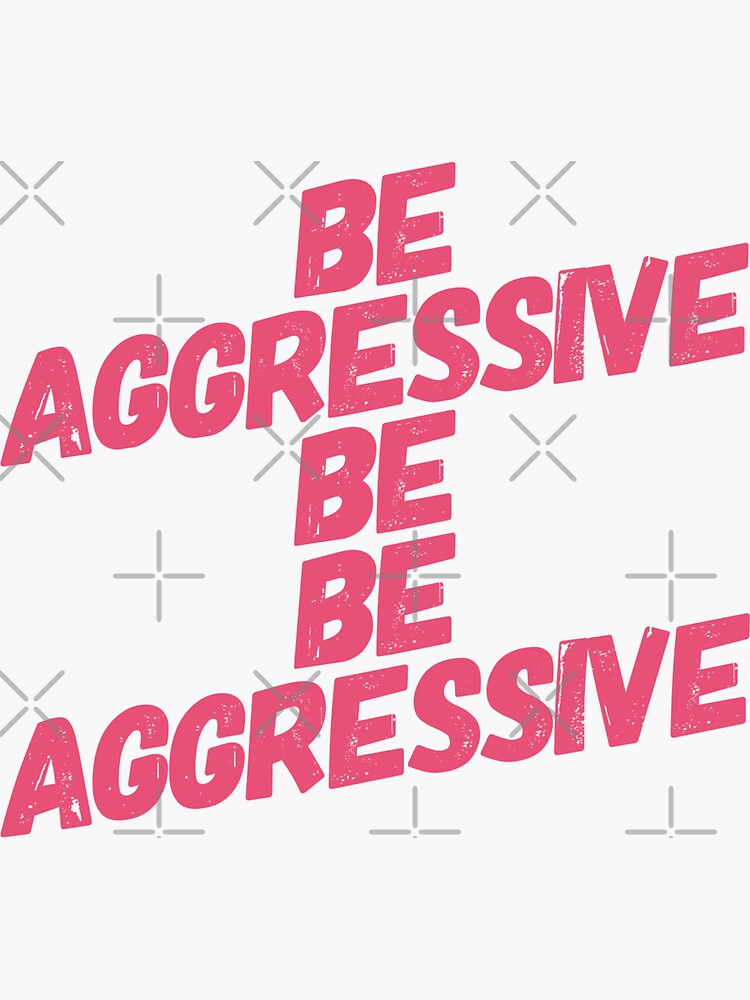 "Cheer Captain Gift - Be Aggressive Be Be Aggressive - Cheerleader ...