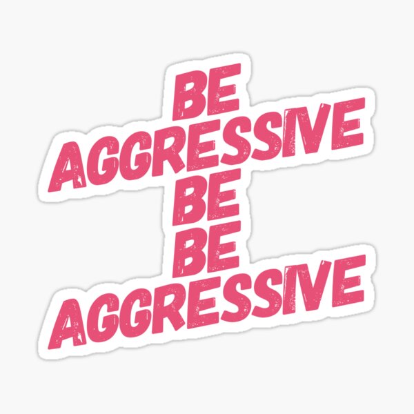 "Cheer Captain Gift - Be Aggressive Be Be Aggressive - Cheerleader ...