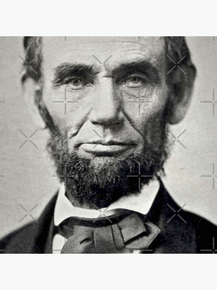 "Abraham Lincoln - Face" Sticker for Sale by Jamiecsmith1986 | Redbubble