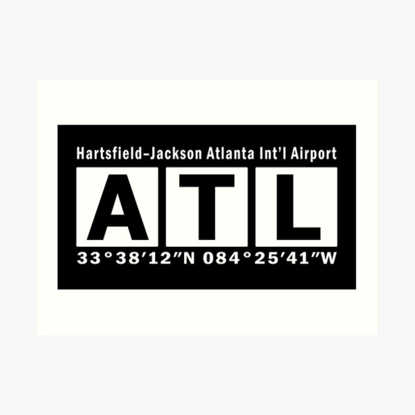 "ATL Airport, Hartsfield–Jackson Atlanta International Airport" Art ...