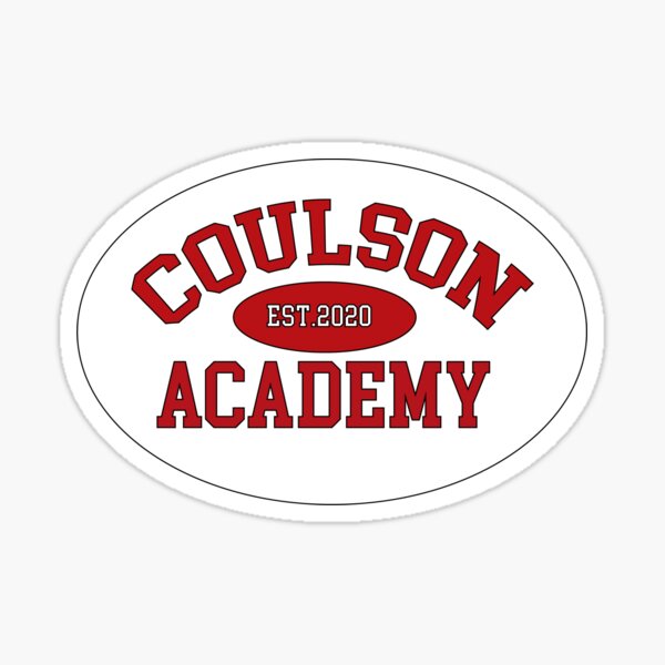 "Coulson Academy " Sticker for Sale by bartlet4america | Redbubble