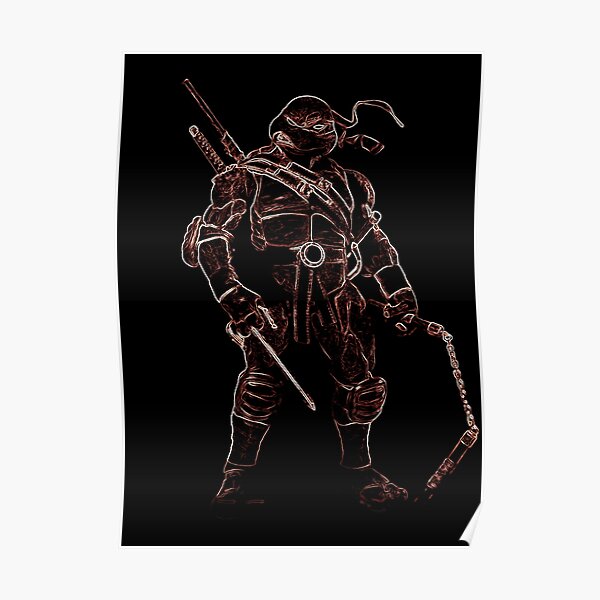 "The Last Ronin Raphael Edition" Poster by Golden-Leo | Redbubble