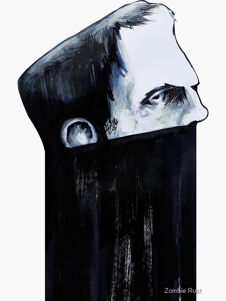 "Indulge in Teratism" Sticker for Sale by RUST2 | Redbubble