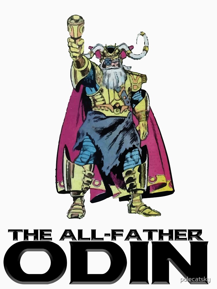 "the all-father odin" Essential T-Shirt for Sale by polecatsky | Redbubble