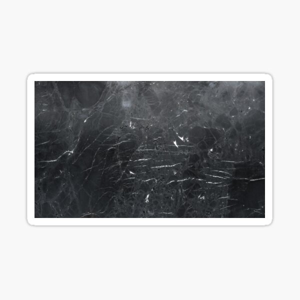 "Black Marble texture" Sticker for Sale by artfulness | Redbubble