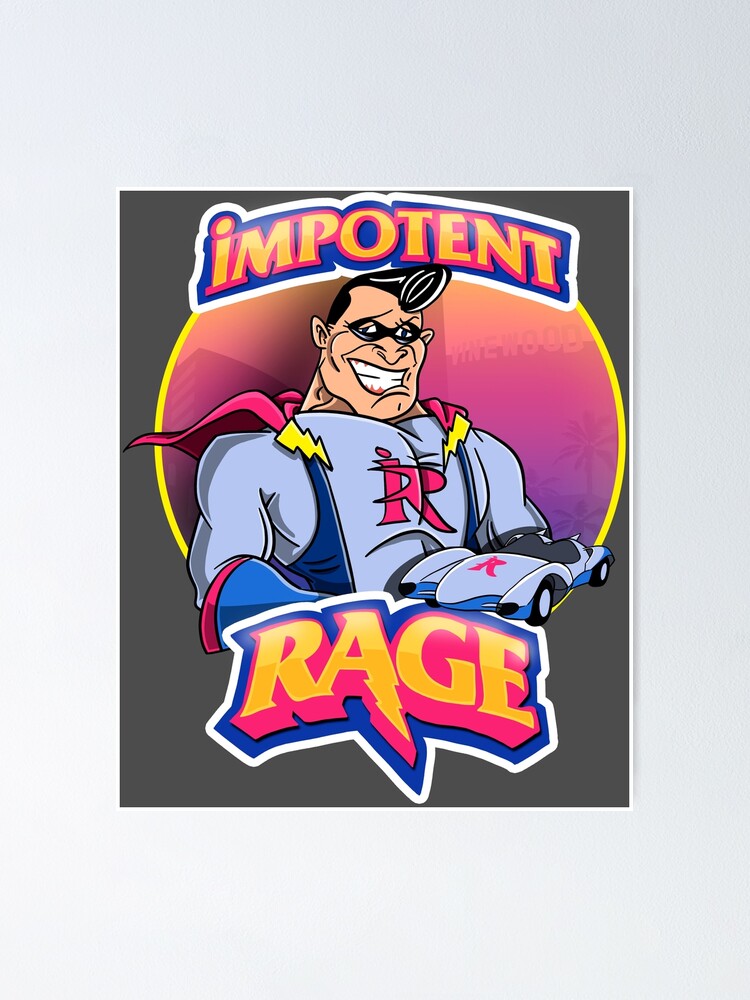 "Impotent Rage + Scramjet" Poster for Sale by wiwtaek666 | Redbubble