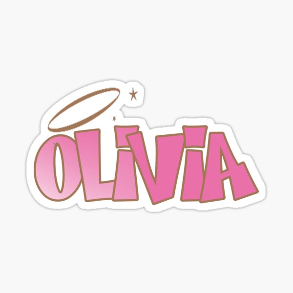 Olivia Pink Baddie Sticker By Adrenaline2120 Redbubble