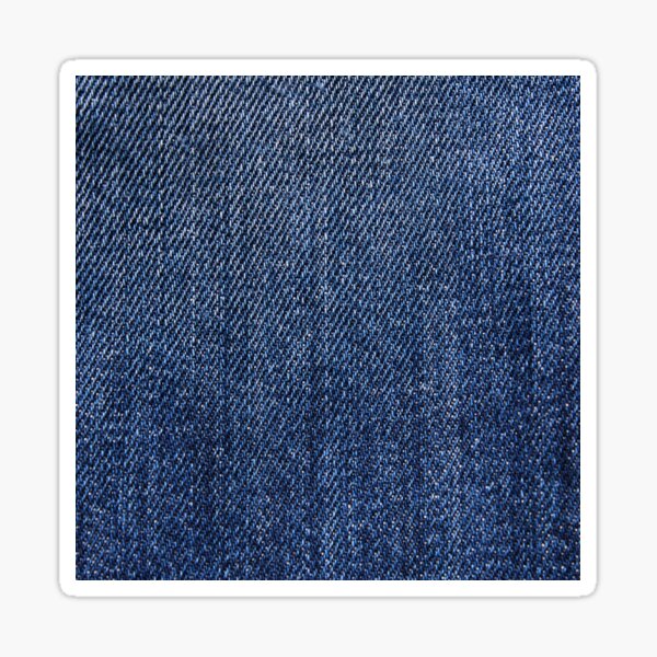 "Denim" Sticker for Sale by RiaBubble | Redbubble