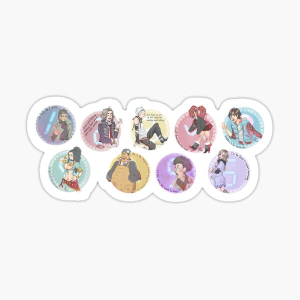 "Zero Escape - 999" Sticker by Planet-Alhena | Redbubble