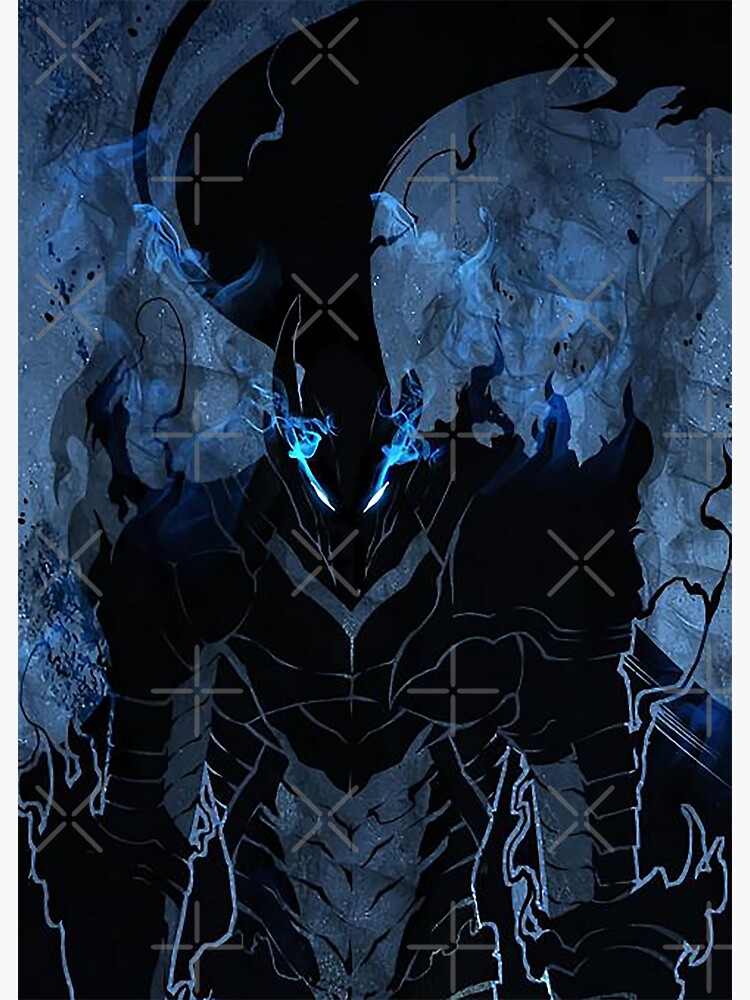 "igris solo level" Sticker for Sale by BakugoXIX | Redbubble