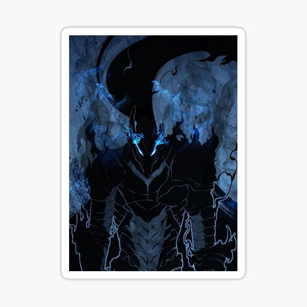 "igris solo level" Sticker for Sale by BakugoXIX | Redbubble