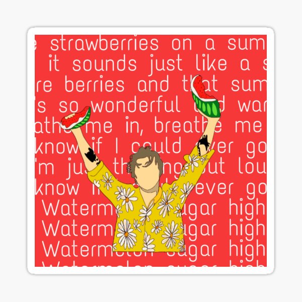 "HS" Sticker by Habit-stickers | Redbubble