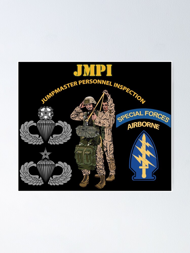 "JMPI - Special Forces Groups V1" Poster for Sale by twix123844 | Redbubble