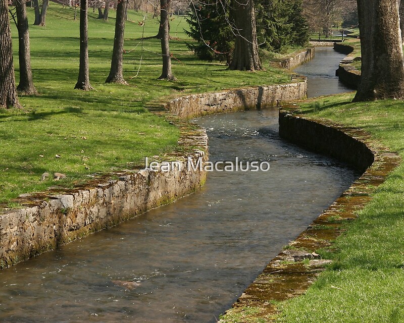 "Carlisle Barracks Letort Spring Run" by Jean Macaluso | Redbubble