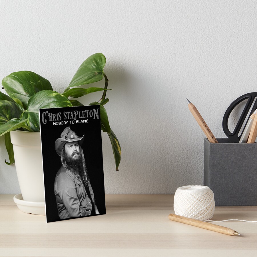 "Chris Stapleton Band Show and Tour" Art Board Print for Sale by ...