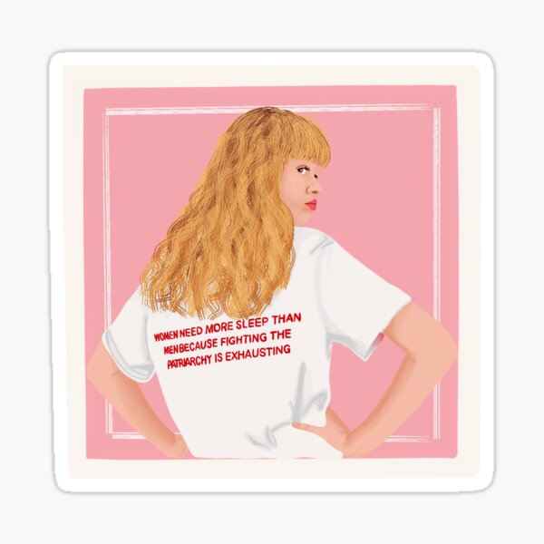 "Angèle's Illustration" Sticker for Sale by Floriane-g | Redbubble