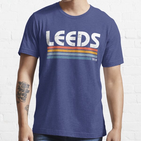 "Leeds Vintage Retro" T-shirt for Sale by Retrofootball | Redbubble ...