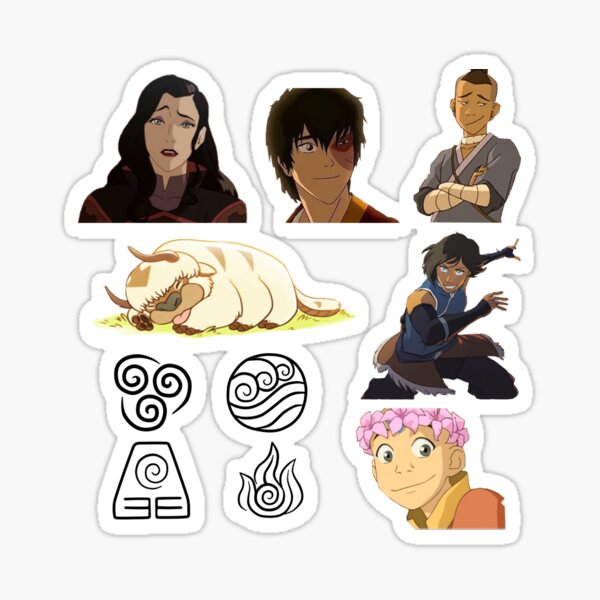 " Avatar The Last Airbender cool sticker pack " Sticker by stickers ...