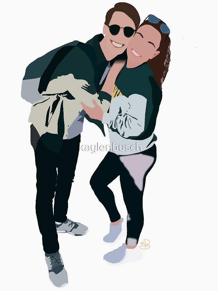 "Zach Sticker " Sticker by kaylenbusch | Redbubble