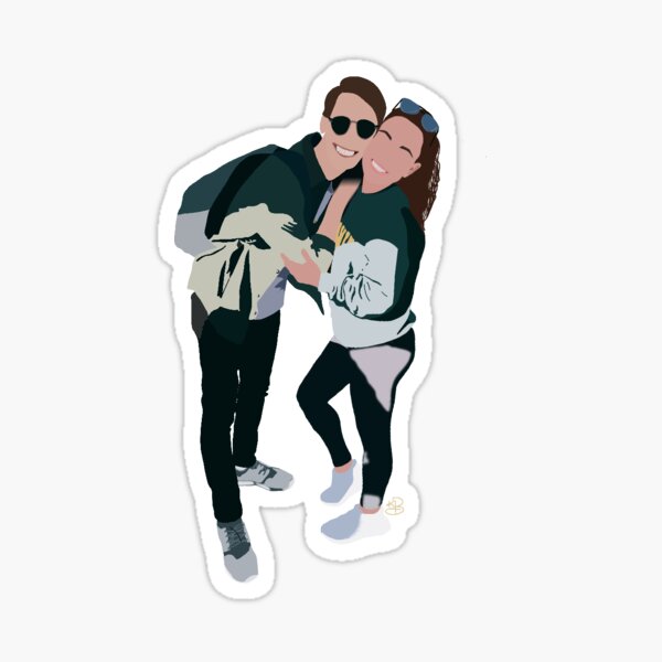 "Zach Sticker " Sticker by kaylenbusch | Redbubble