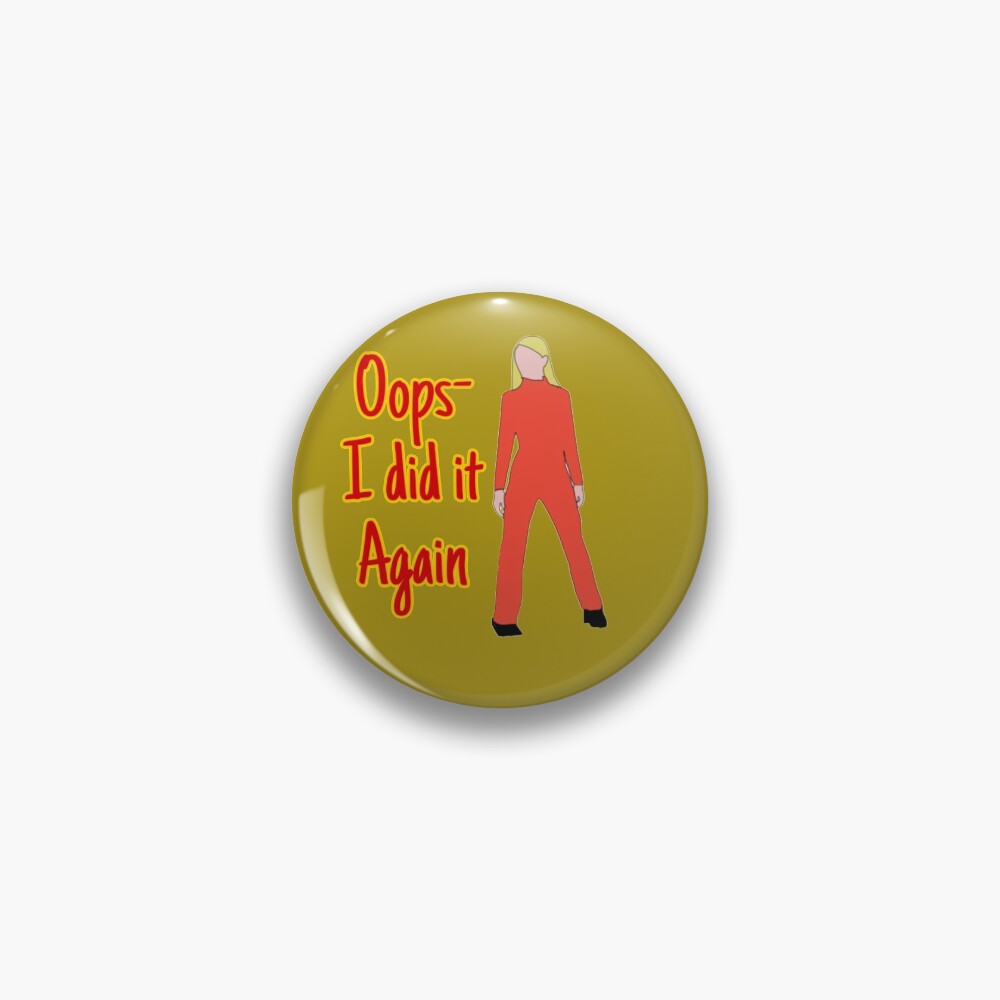 "Oops- I did it again" Sticker for Sale by Janthewonder | Redbubble
