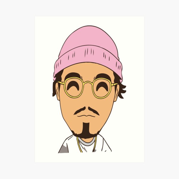 "BBNO$ Cartoon" Art Print for Sale by Mhull327 | Redbubble