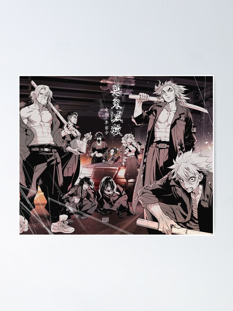 "The Pillars - KnY" Poster for Sale by Senturm | Redbubble