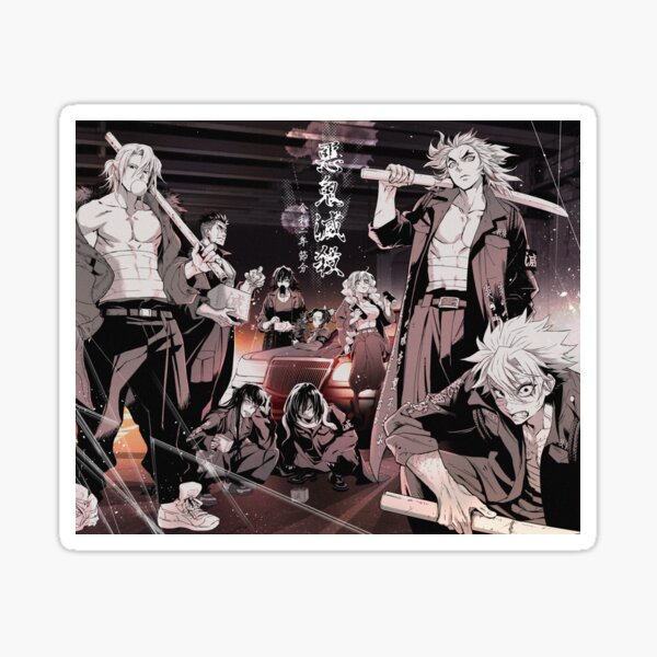 "The Pillars - KnY" Sticker for Sale by Senturm | Redbubble