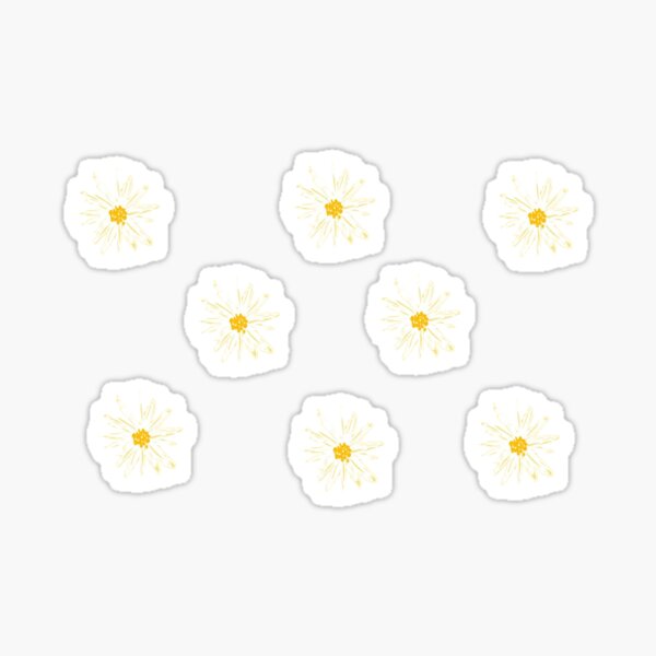 "flower sticker pack" Sticker by rcoug9 | Redbubble
