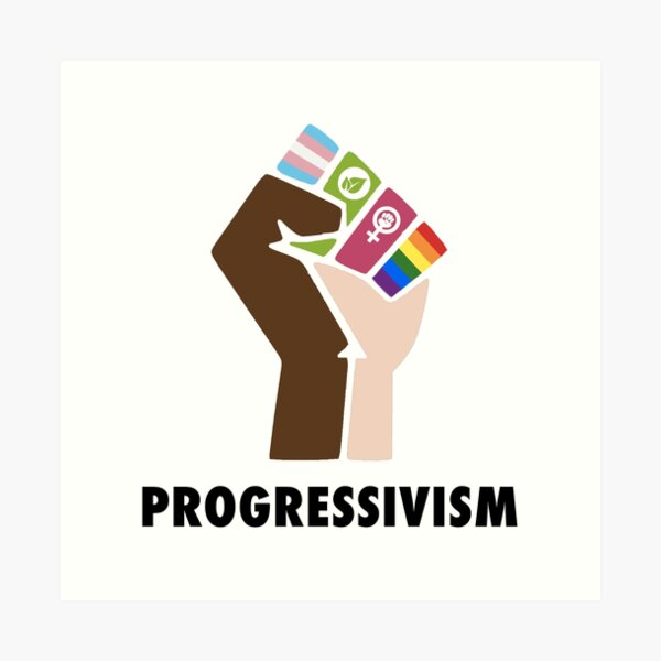 Lámina artística «Símbolo del progresismo» de Likian38 | Redbubble