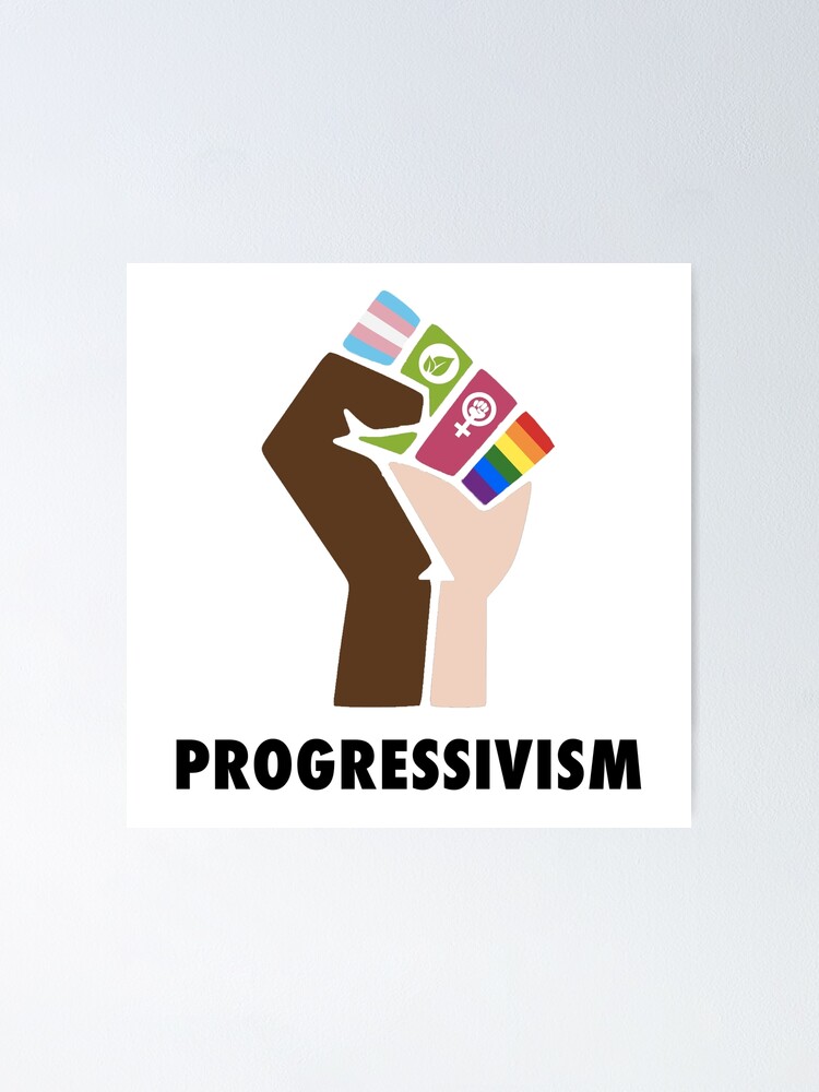"Symbol of progressivism" Poster by Likian38 | Redbubble