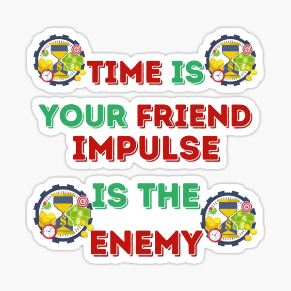 "IMPULSE CONTROL IS YOUR POWER" Sticker for Sale by daulaguphu | Redbubble