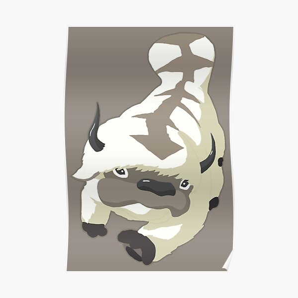 Appa Avatar The Last Air Bender Yip Posters | Redbubble