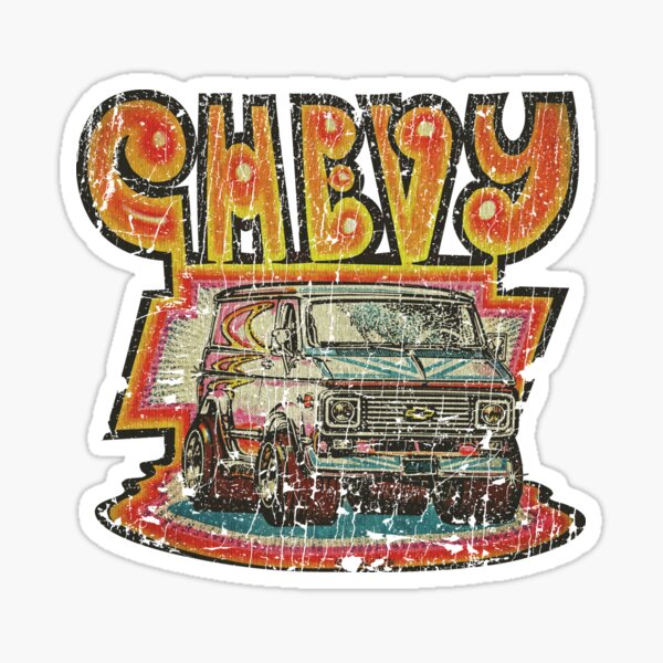 "HeavyChevy" Sticker for Sale by jacobcdietz | Redbubble