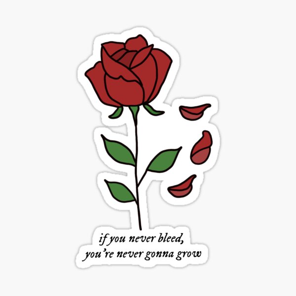 "the 1 lyrics" Sticker for Sale by gleespirit | Redbubble