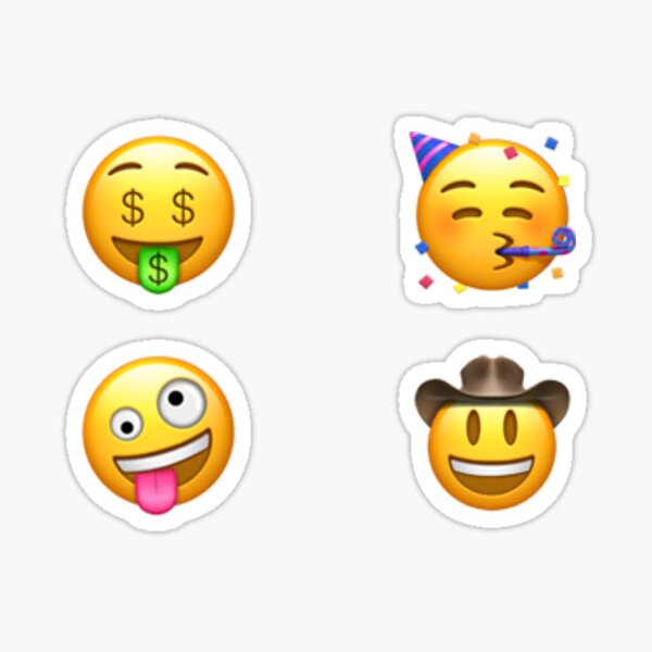 "Emoji sticker pack mix" Sticker for Sale by shannon1844 | Redbubble