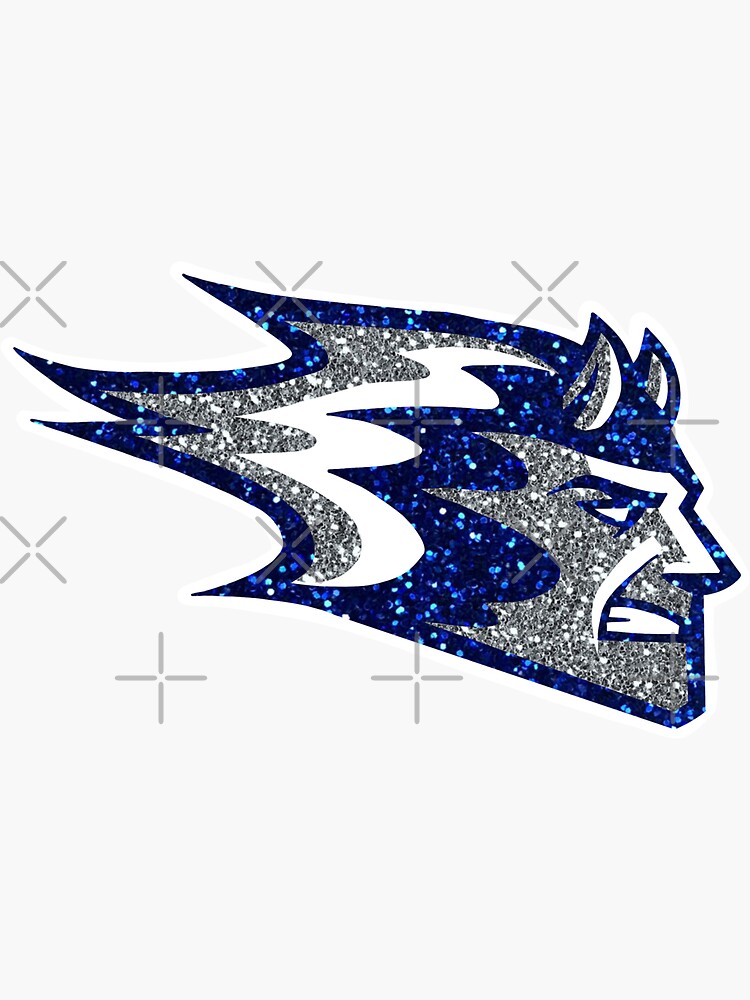 "Glitter Blue Devil" Sticker for Sale by rlockman | Redbubble