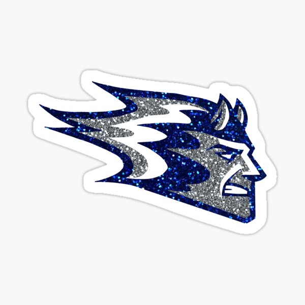 "Glitter Blue Devil" Sticker for Sale by rlockman | Redbubble