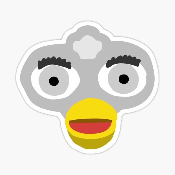 "Furby Face" Sticker for Sale by Maxtown | Redbubble