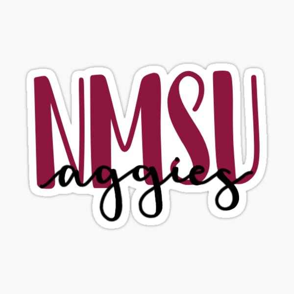"NMSU Aggies " Sticker for Sale by Jaynepollock | Redbubble