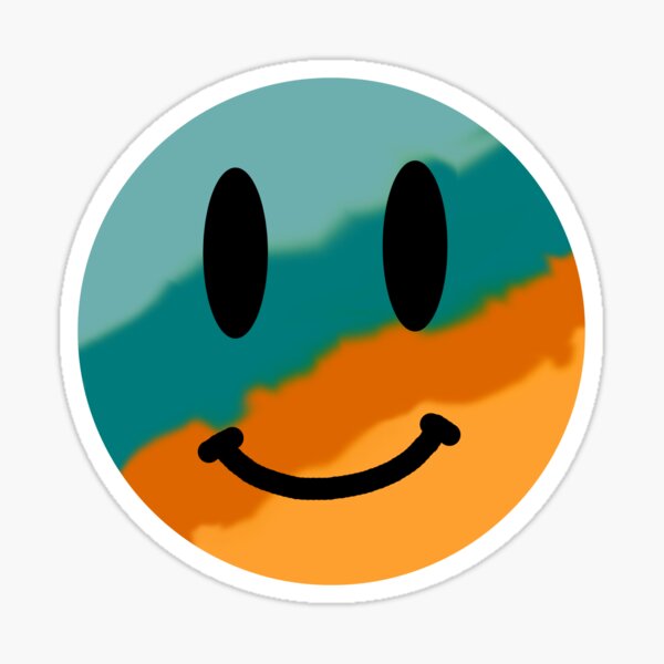 "retro smile" Sticker for Sale by CosmosStickers | Redbubble