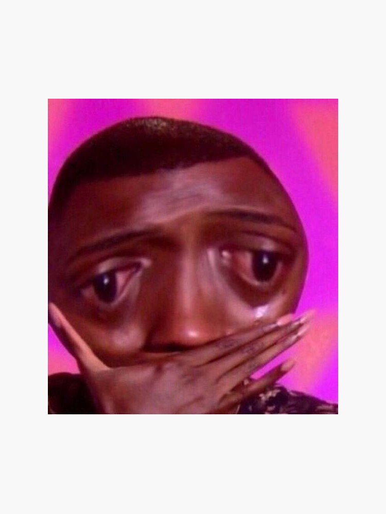 "crying meme " Sticker for Sale by Bribrivz | Redbubble