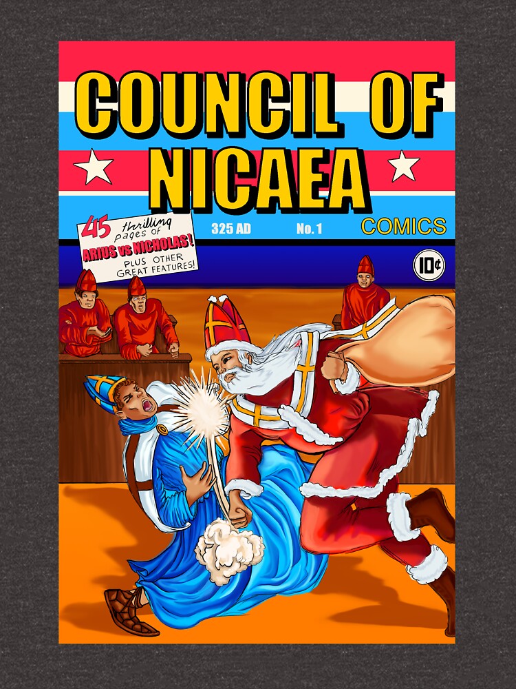 "Nicholas vs Arius" Pullover Hoodie for Sale by seaweed-tree | Redbubble