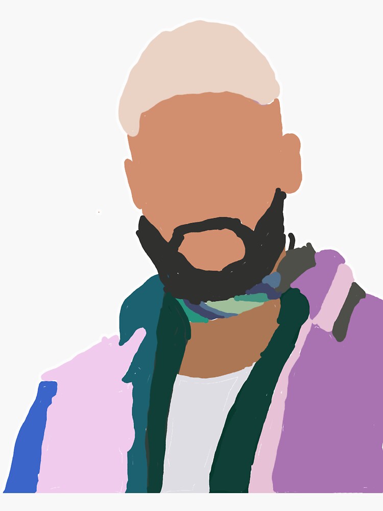 "Maluma Sticker" Sticker for Sale by camimaria5 | Redbubble