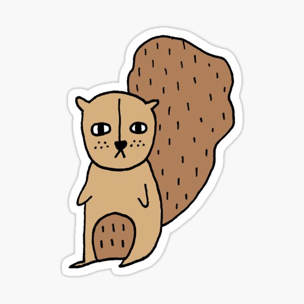 Squirrel Sad Goodbye