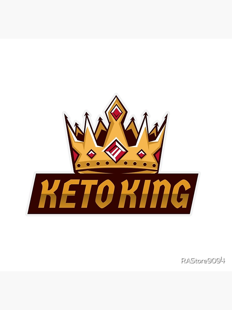 "Keto - Keto King Crown" Art Print for Sale by RAStore9094 | Redbubble