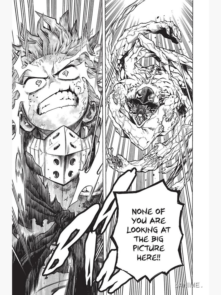 "MHA (midoriya) manga panel" Sticker for Sale by BDartz | Redbubble