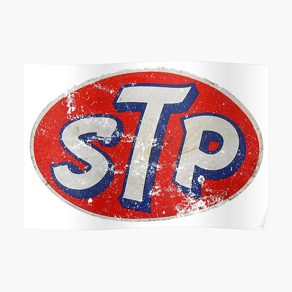 "STP" Poster for Sale by Retrorockit | Redbubble